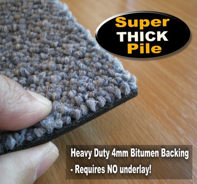 Heuga Ice Blue Carpet Tiles | Top Brand Heavy Duty Blue Carpet Tile